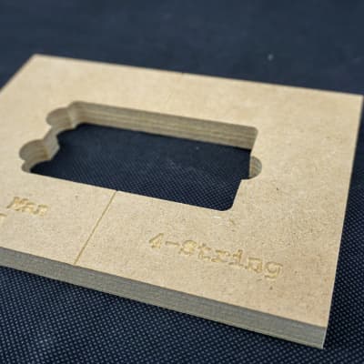 Music Man Bass (4-String) Pickup Template ~ CNC 1/2" MDF ~ | Reverb