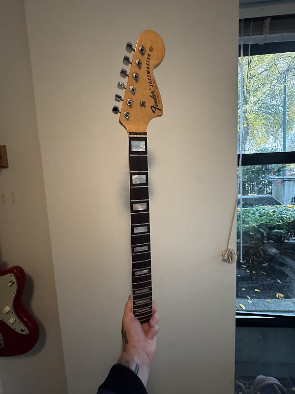 Fender Jazzmaster Neck 1973 - Rosewood | Reverb