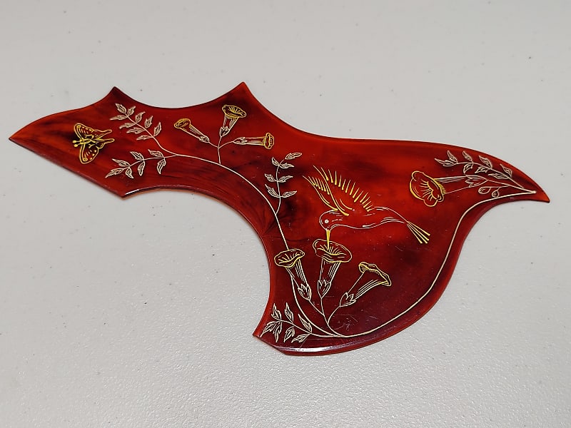1960s Gibson Hummingbird Pickguard - 100% Genuine Vintage | Reverb