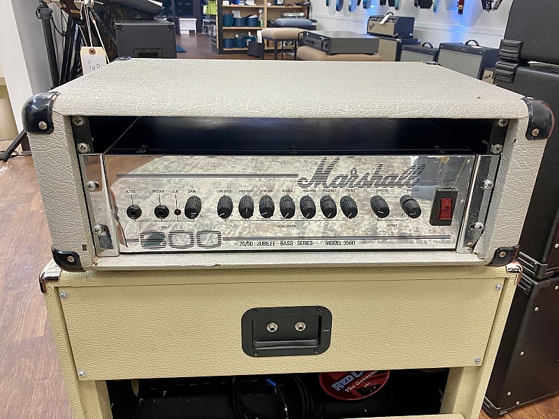 Marshall 600 Jubilee Bass Amp 1987 Model 3560 | Reverb