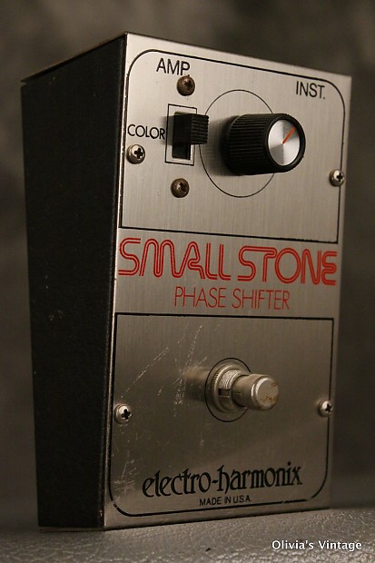original 1975 Electro-Harmonix SMALL STONE Phase Shifter 1st | Reverb