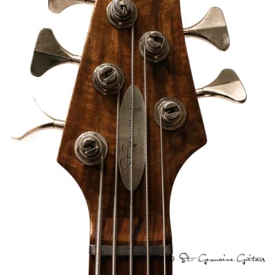St. Germaine Guitars Condor 5 String Bass 2023 Natural | Reverb