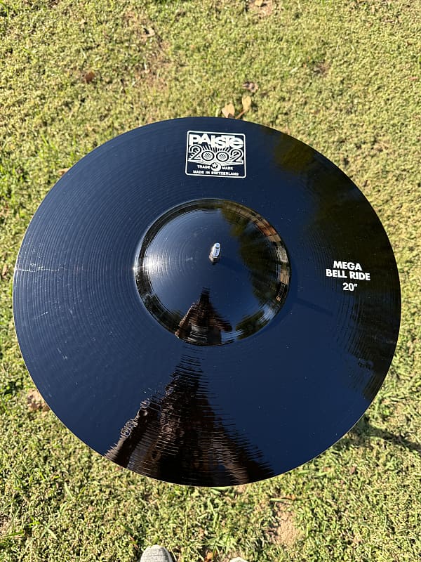 Paiste 2002 20” Black Mega Bell Ride | Reverb