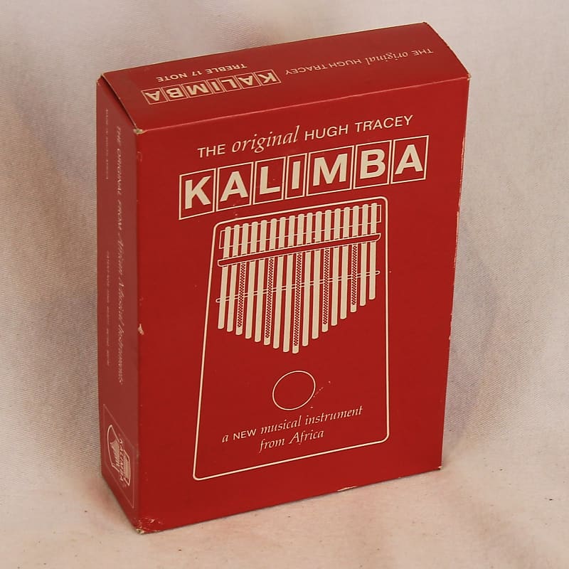 Hugh Tracey Original 17-Note Treble Red Kalimba | Reverb