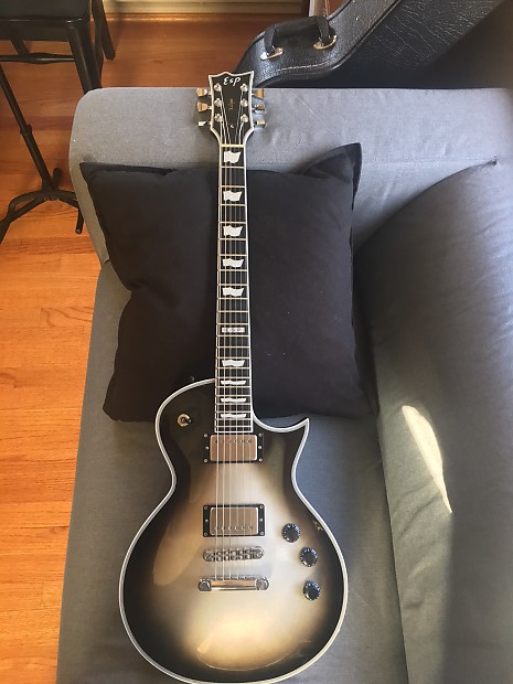 ESP Eclipse Silverburst, Silver Sunburst | Reverb