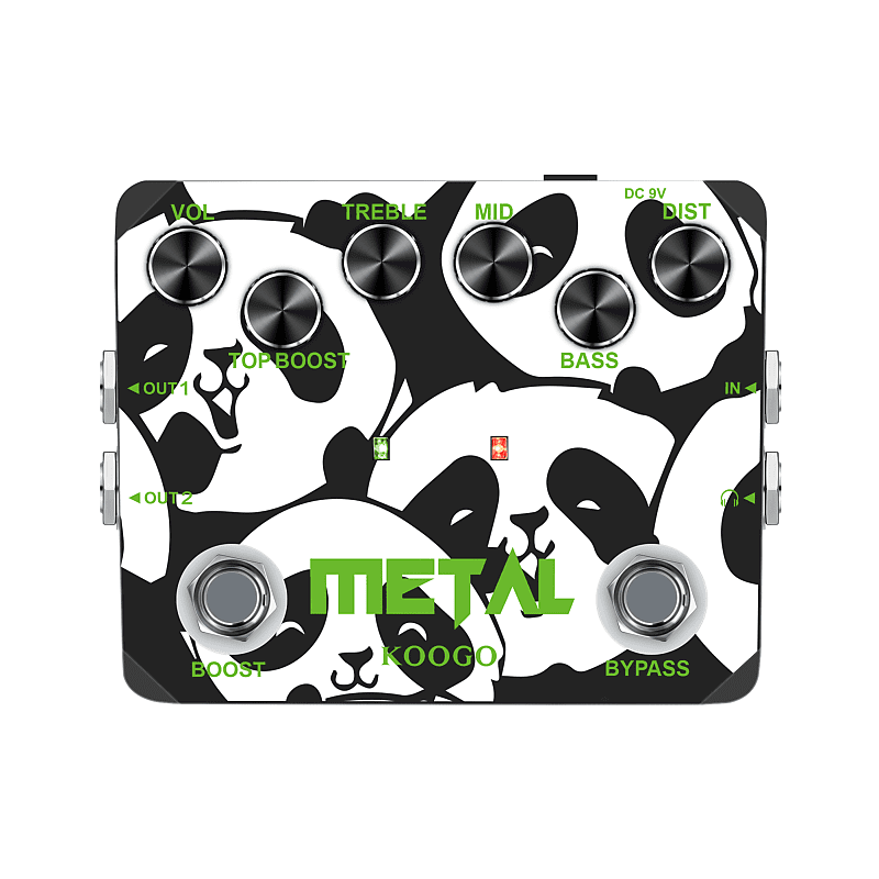 KOOGO LTL-03 Metal Guitar Distortion Effect Pedal Headphone | Reverb