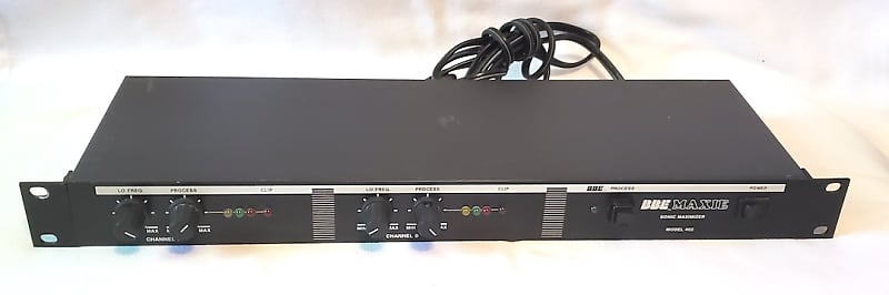 BBE Model 402 Sonic Maximizer Maxie Dual Channel Enhancer | Reverb