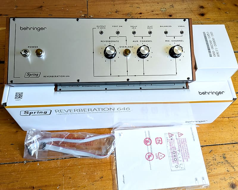 Behringer Spring Reverberation 646 Spring Reverb Module | Reverb