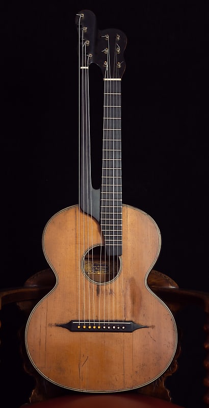 19th Century Early Romantic Guitar - 10-String - F. X. | Reverb