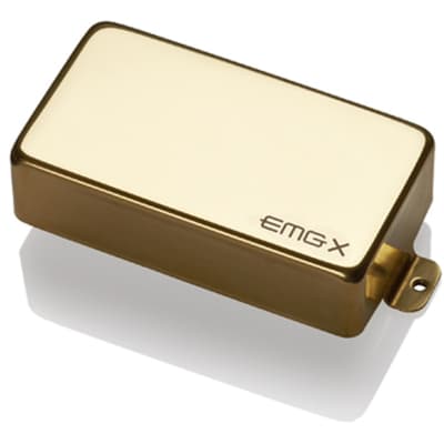 EMG 81X / 60X Humbucker Pickup set - gold active | Reverb