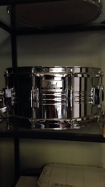 Pearl Professional Series 1980's` Chrome over Steel snare | Reverb