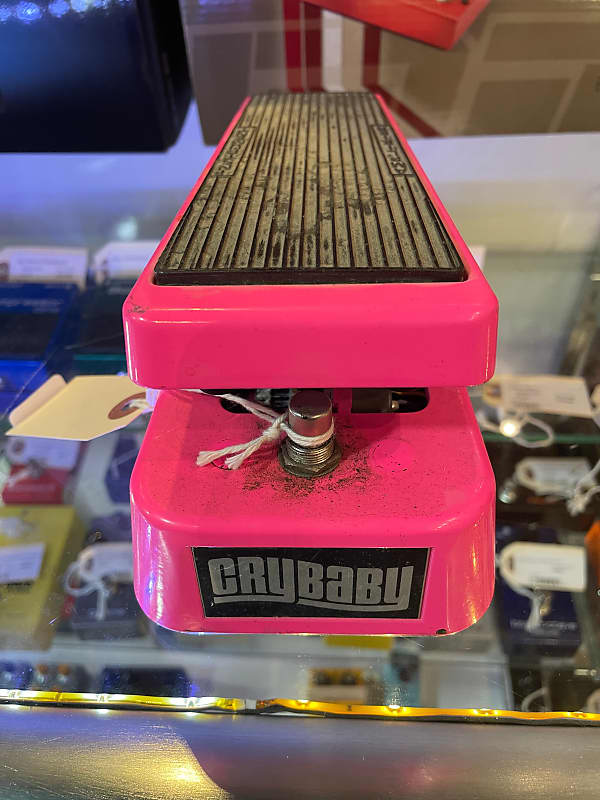 *USED* Dunlop GCB95 Wah Pedal | Pink | Reverb