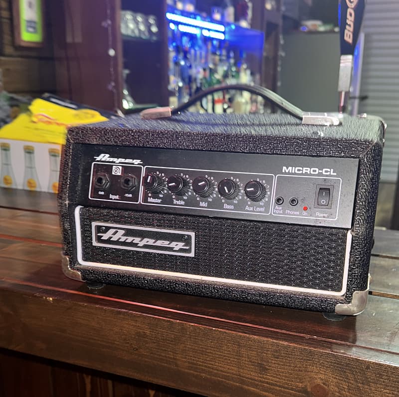 Ampeg micro cl amp head | Reverb