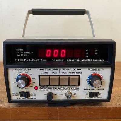 Sencore LC53 Z Meter Capacitor Tester / Inductor Analyzer | Reverb
