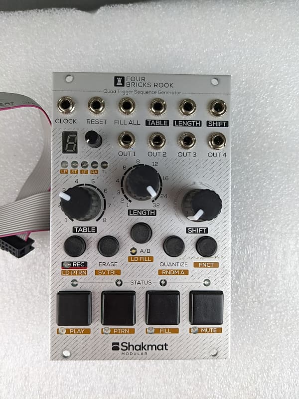 Shakmat Modular Four Brick Rooks Quad Gate Sequencer | Reverb