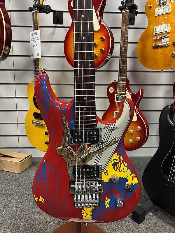 Ibanez Surfing with the Alien Legacy Guitar - Used, Red | Reverb UK