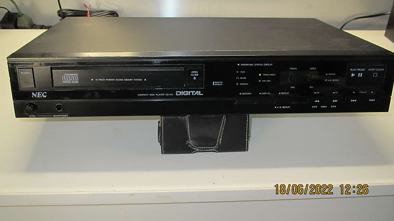 Vintage NEC CD Player Model CD-410 Japan Made Superior Build | Reverb
