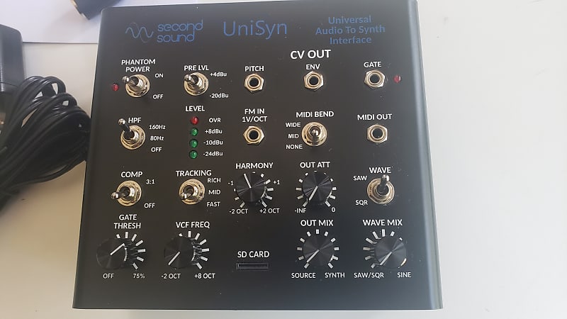 Second Sound UniSyn Pitch Tracking Synthesizer Pedal | Reverb