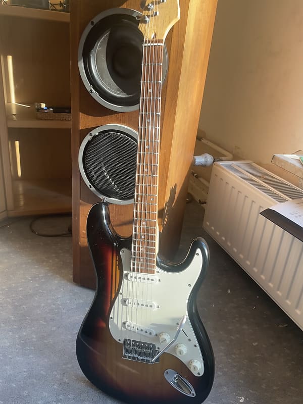 Custom Strat Copy 2008 - Sunburst | Reverb