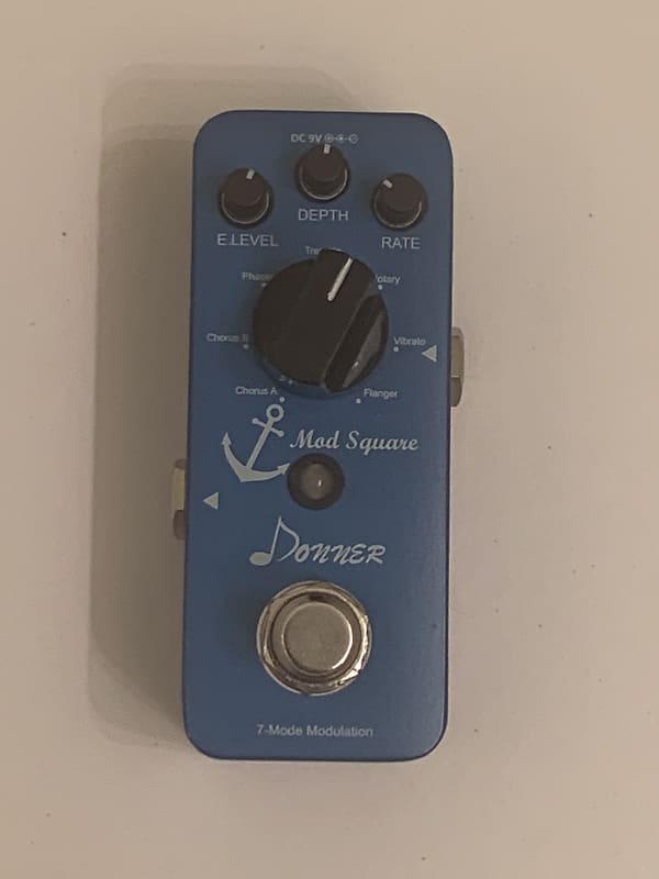Donner Mod Square Multi FX Mini Pedal (7 Modulation Settings) | Reverb
