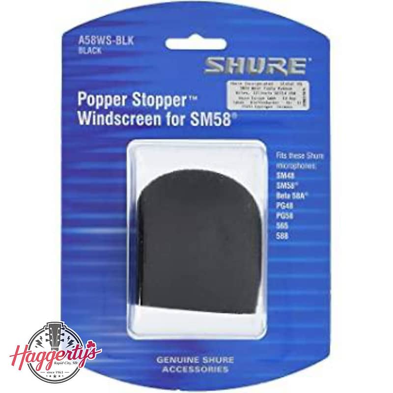 Shure SM58 Windscreen Black | Reverb