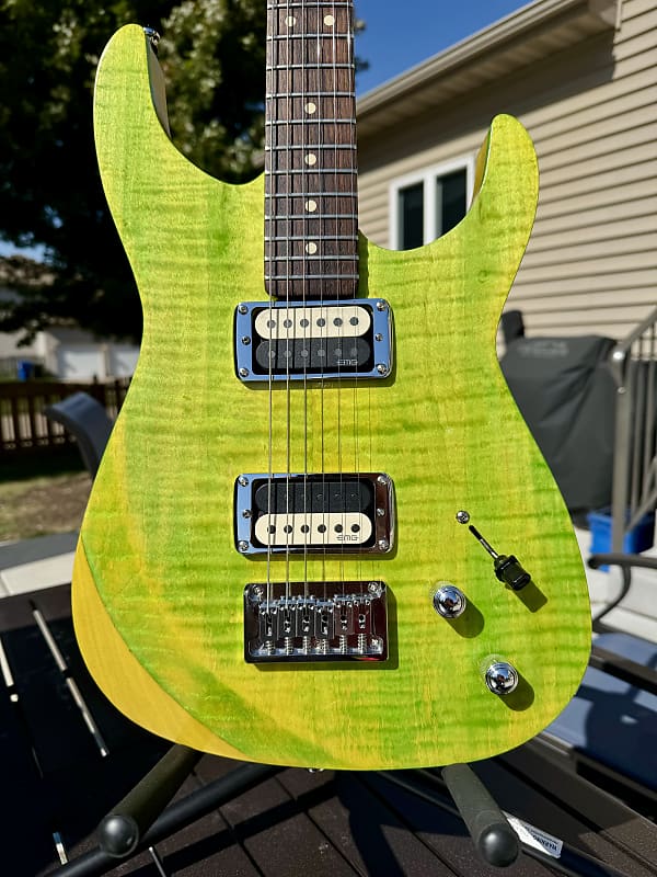 Custom Super Strat Custom Super Strat - Warmoth neck, saw | Reverb