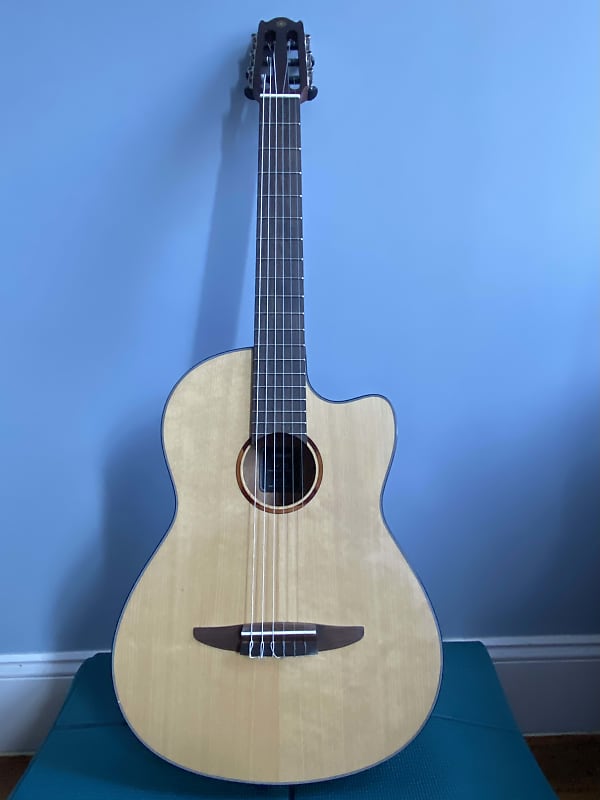 Yamaha NCX1 Solid Spruce top Acoustic/Electric nylon guitar | Reverb