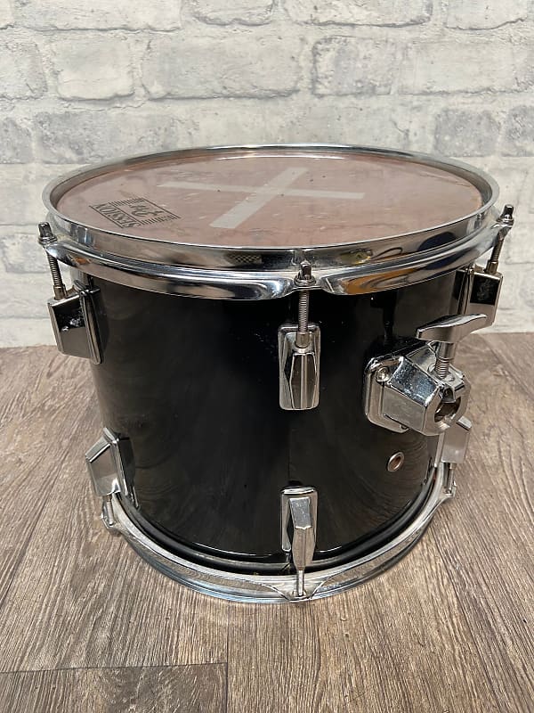 Session Pro Black 12"x 10" Rack Tom Drum / Drum Hardware | Reverb