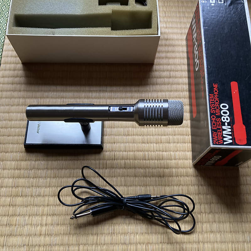 RARE ☆ 1970s Spring Reverb Microphone Vintage Japanese | Reverb