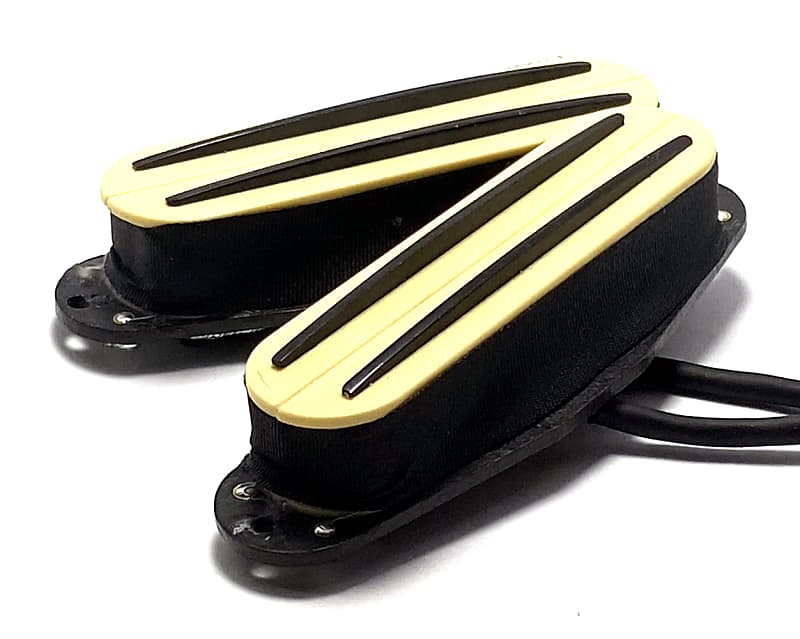 Dragonfire AR5s Set of 2 Strat Sized Humbucker Rail Pickups ~ | Reverb