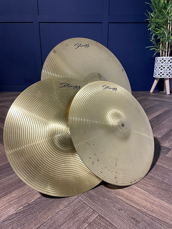 Stagg Beginner Cymbal Set x3 / Cymbal Pack #KN10 | Reverb