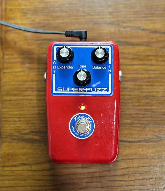 Tru-Fi Super Fuzz - Red/Blue | Reverb