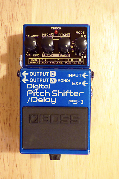Boss PS-3 Digital Pitch Shifter Delay - Classic | Reverb UK