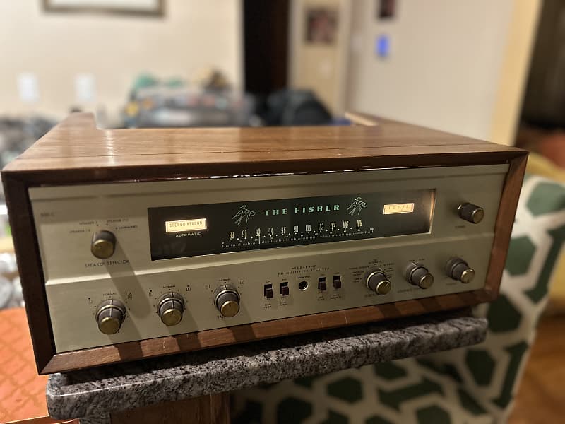 Fisher 500C stereo FM tube receiver | Reverb