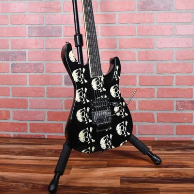 Esp M-II Custom Skull and Cross Bones Pre Michael Wilton of | Reverb