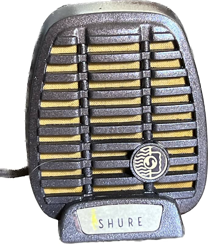 Vintage 1960's Shure Crystal Microphone, working well, | Reverb