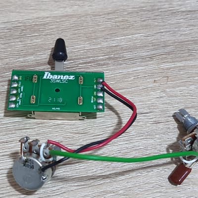 Genuine Ibanez 5 Way Switch 3SWLSC Wiring Harness for H-H | Reverb
