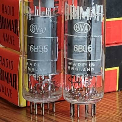 Brimar EL84/6BQ5 NOS/NIB Maximatcher2 perfectly matched pair | Reverb