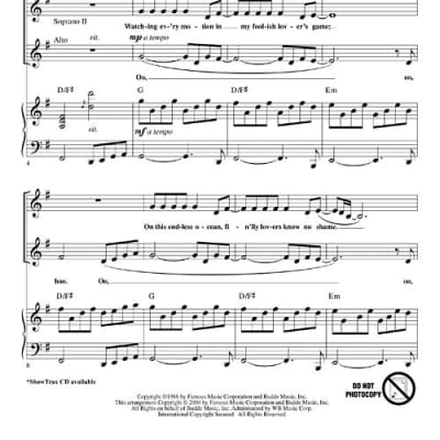 Take My Breath Away Ssa Pop Choral Series Jessica Simpson | Reverb