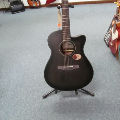 Crafter SF-900 Ovation-Style Acoustic Electric Guitar Brown | Reverb