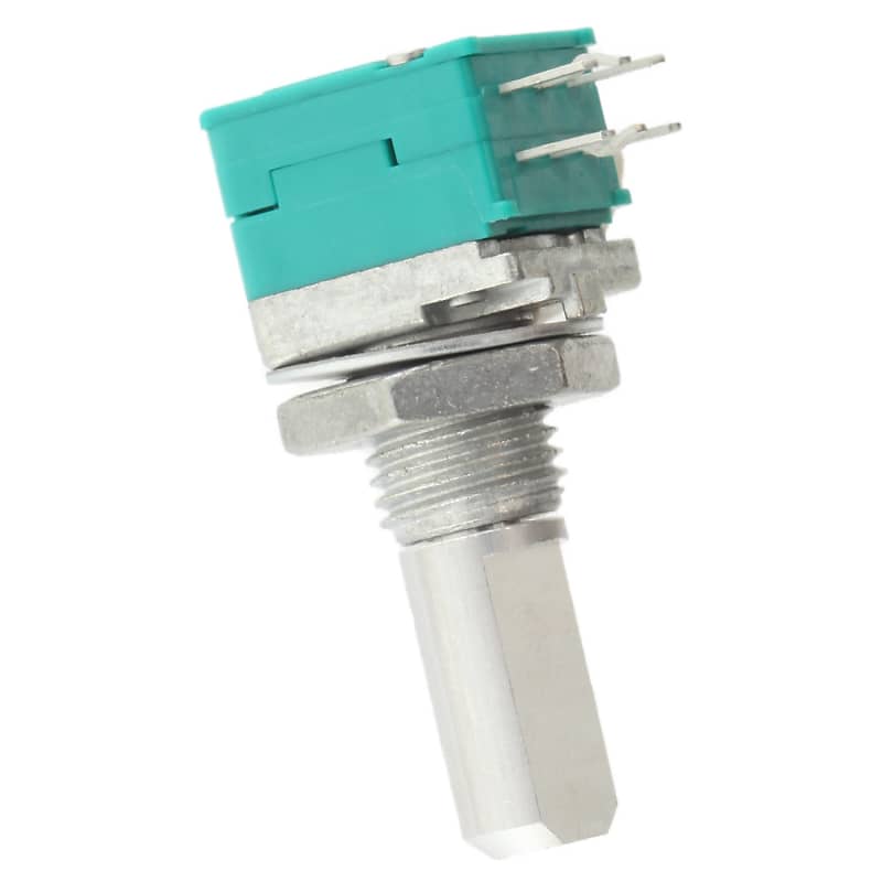 Alps Panel Unswitched Dual Pot, 25mm Shaft, 10K 15A Log | Reverb