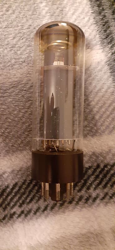 Tesla EL34 old but tests strong 60`s ? brown base/ clear | Reverb