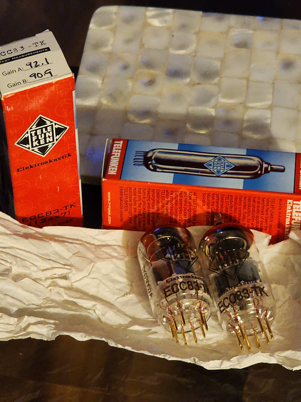 Telefunken Ecc83-tk 1990s | Reverb