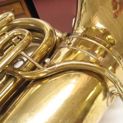C.G. Conn 20J BBb Bell Front Recording Tuba 1968 | Reverb
