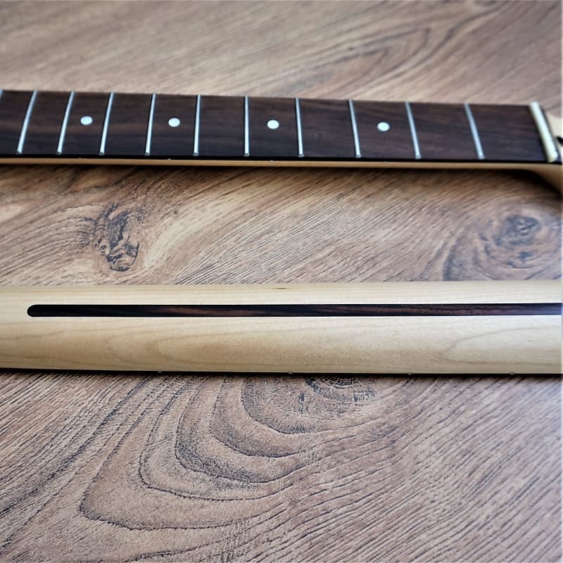 Left Handed Telecaster Compatible Rosewood and Maple Neck 22 | Reverb