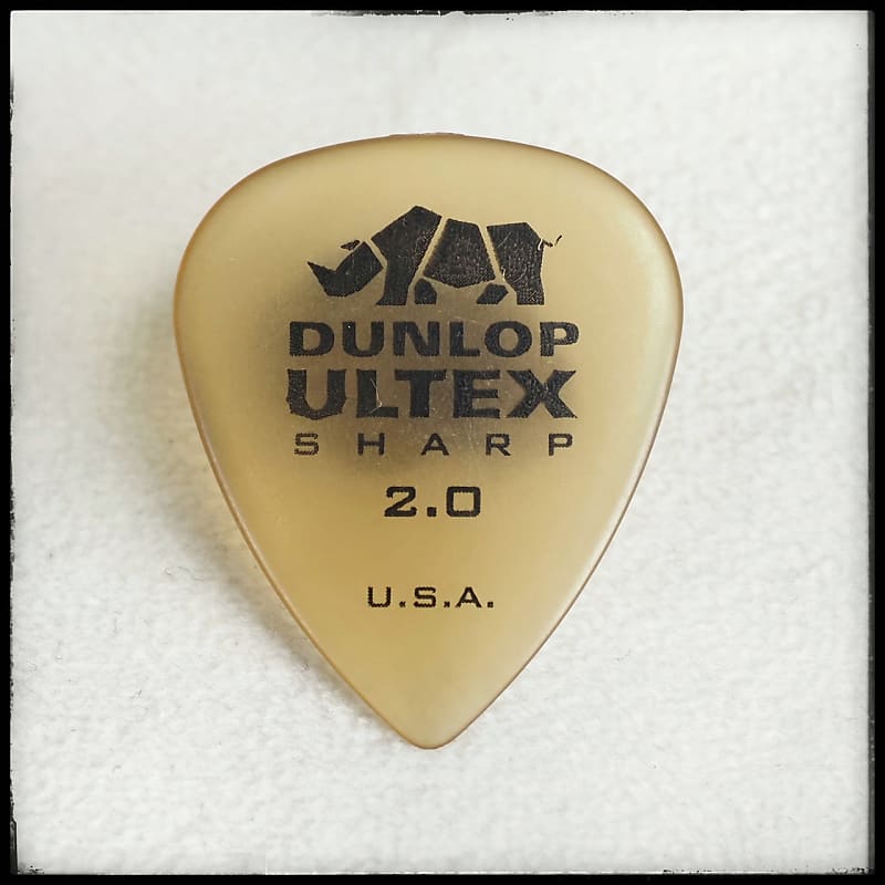 Jim Dunlop ULTEX® SHARP PICK 2.0MM (6 Pack) | Reverb UK