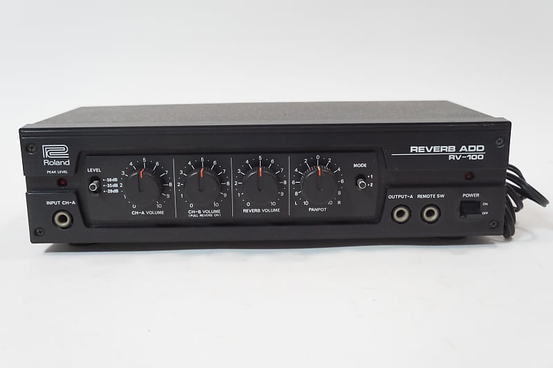 Roland RV-100 Reverb Add Vintage Analog Spring Reverb | Reverb