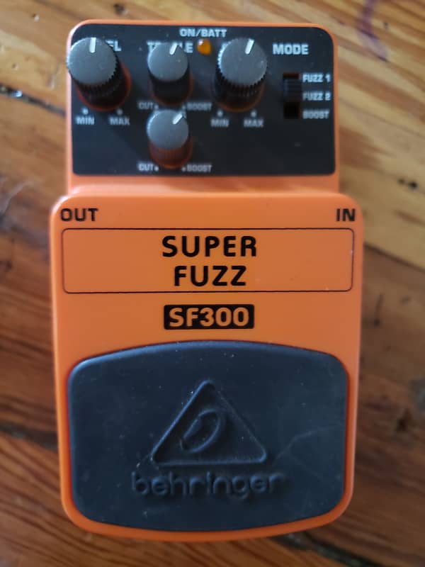 Behringer Sf300 Super Fuzz Fz2 Hyper Fuzz Clone | Reverb