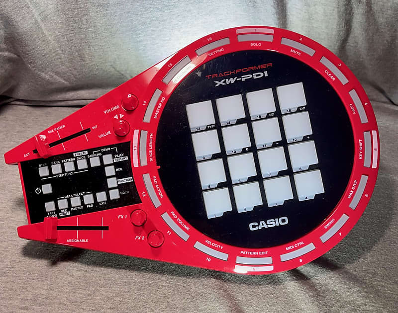 Casio XW-PD1 Trackformer Groove Center | Reverb