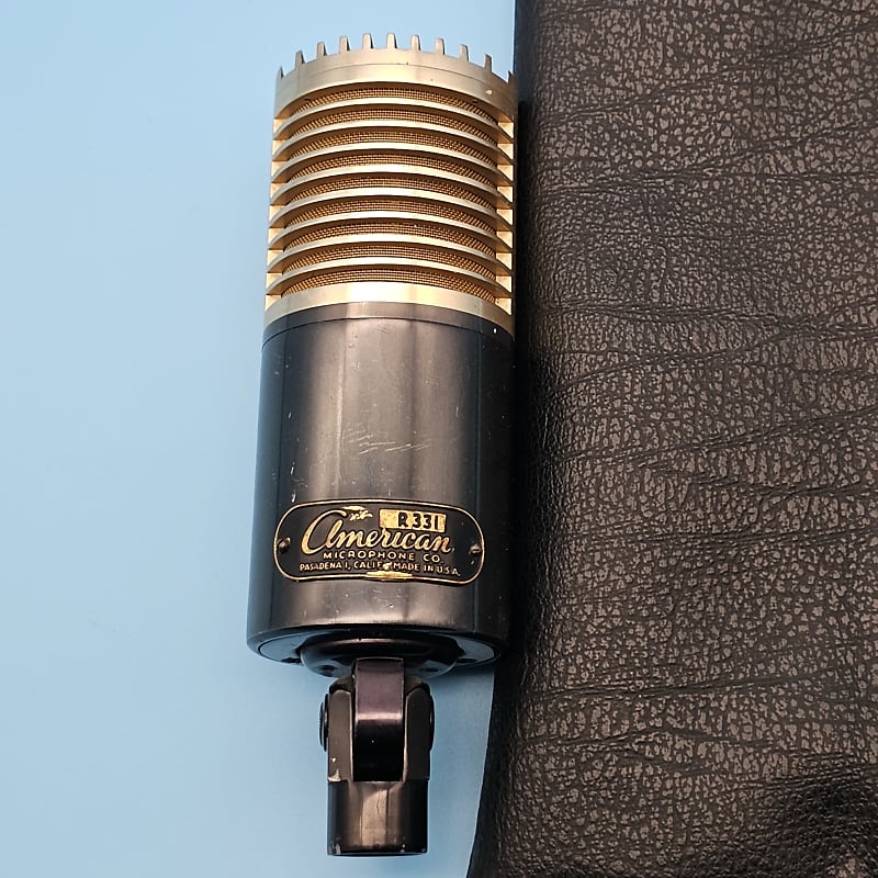 Vintage 1950s American Microphone Co. R331 Ribbon Microphone | Reverb